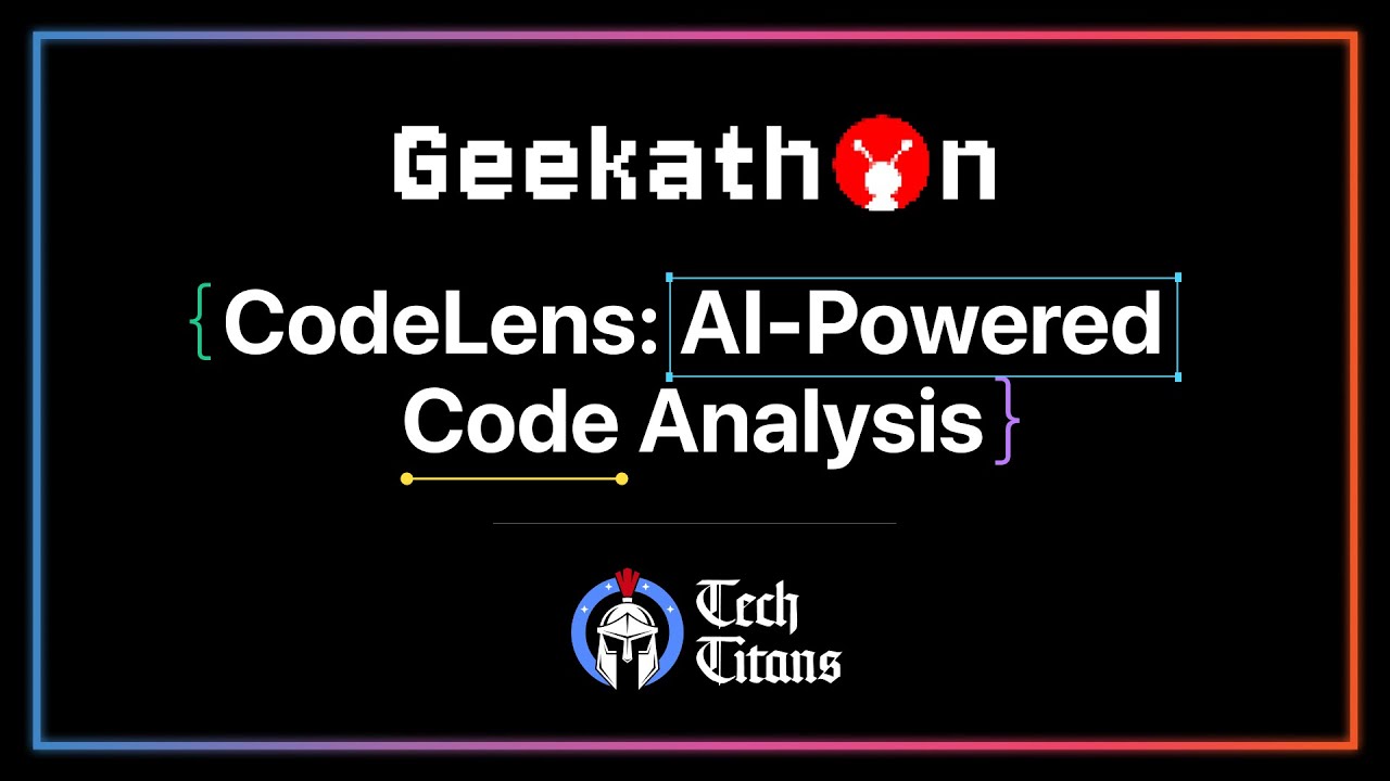 AI-Powered Code Analysis & GitHub Project Tracking | Tech Titans | Geekathon 2024