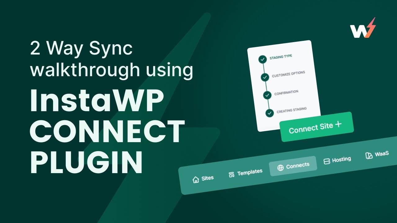Master Two-Way Sync Between Staging and Production with InstaWP Connect Plugin