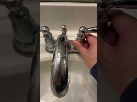 Change Moen faucet cartridge