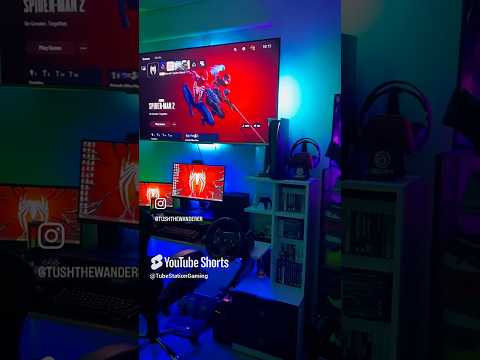 Ps5 pro Gaming setup #ps5 #ps5pro #playstation5 #shorts #gamingsetup #shorts #astrobotvf