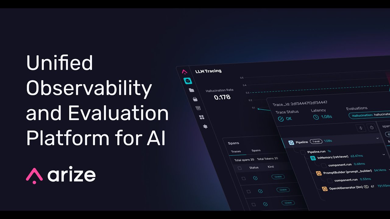 Arize AX Demo (2025): One place for development, observability, and evaluation.
