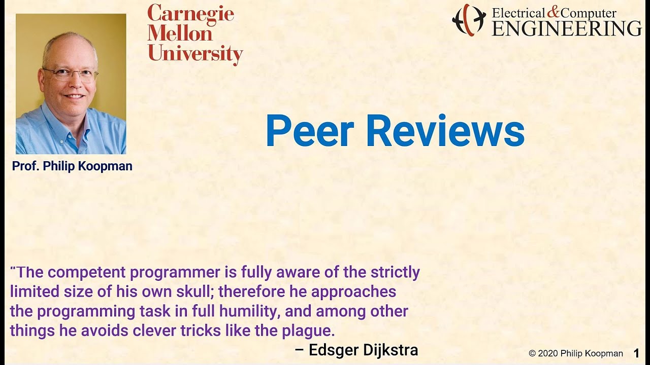 L06 Peer Reviews