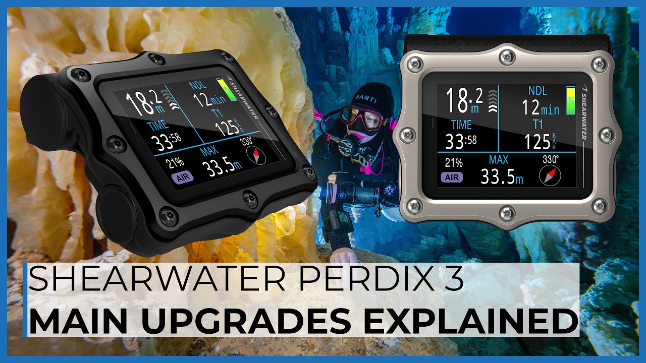 Shearwater Perdix 3 Upgrades Explained