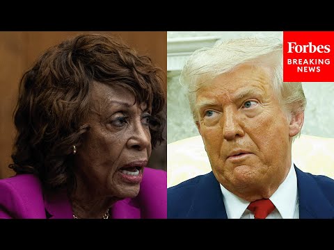 'I Think It Is A Coup d'Etat': Maxine Waters Rails Against Trump's Tariffs And Federal Staff Firings