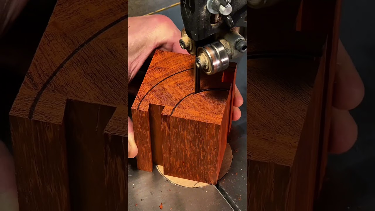 Dovetail connection with a fillet radius