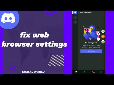 How To Fix Web Browser Settings On Discord App 2023