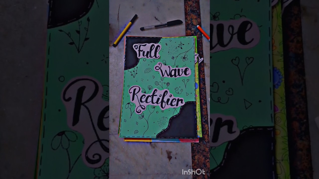 Full wave rectifier project class 12 cbse #physics#cbse#project#assignment#school#class12#boards#kid