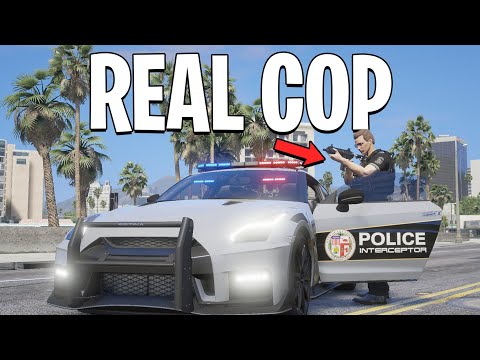 I Became A Real Cop in GTA 5 RP
