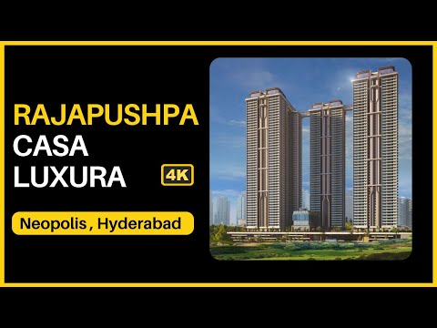 Rajapushpa Casa Luxura Kokapet, Hyderabad | Price List & Brochure, Floor Plan, Location Map ...