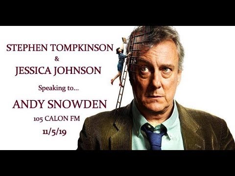 Stephen Tompkinson & Jessica Johnson Speaking to Andy Snowden