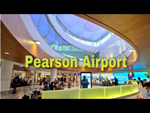 [4K] Pearson Airport Toronto Departures, Terminal 3 - Full Walkthrough