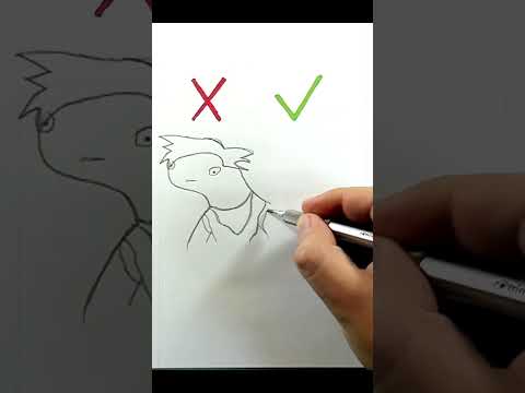 Cómo NO Dibujar a Goku #dibujo #shorts #goku