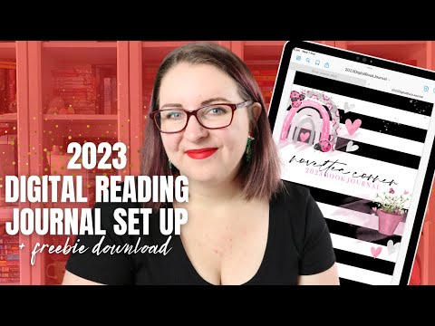 2023 Digital Reading Journal Set-Up (and download)