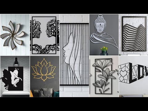 Diy sheet wall art ideas | Metal sheet decorative design ideas for wall