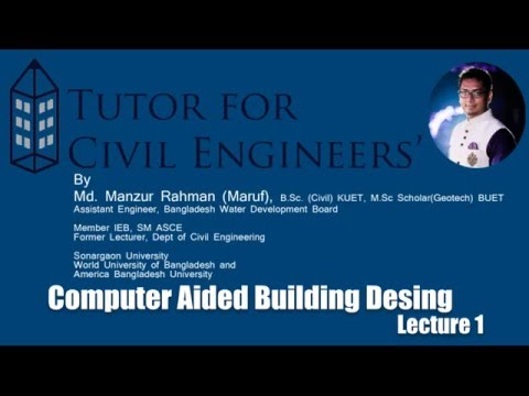 Computer Aided Concrete Building Design: Lecture 01 | Tutor for Civil ...