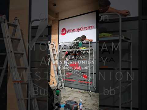 The MoneyGram and Western Union money transfer shop is opening soon in Ulcinj, Montenegro!