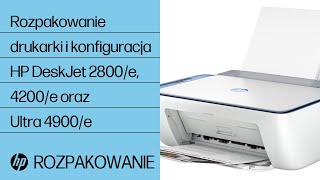 Drukarki serii HP DeskJet 2800e All-in-One - Instalacja | Pomoc ...