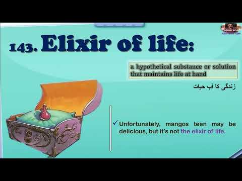 Elixir of life meaning | Learn Idioms | Idioms for competitive exams