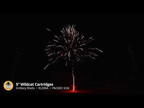 5" Wildcat Cartridges – 60g Giant Shells with Tail Breaks