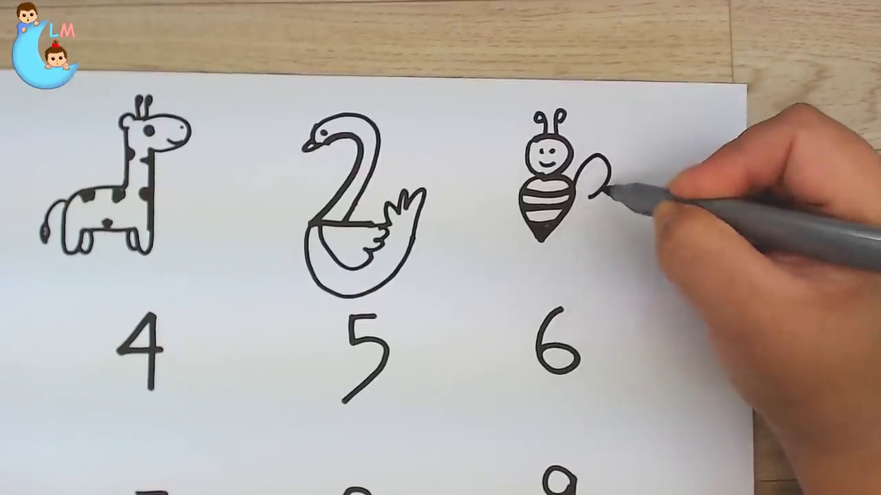 CONVIERTE Números en animales