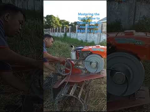 Mastering the Diesel: How to Install a Belt on Your Kubota RK80-1S Engine
