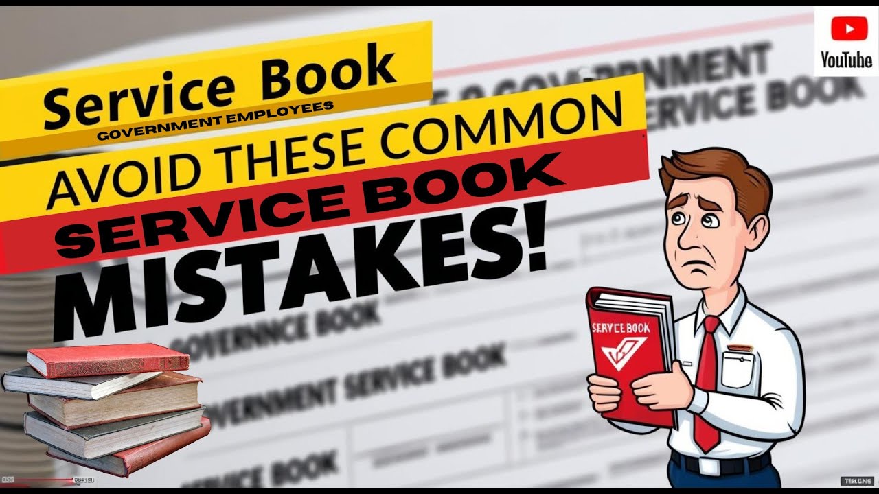 Service Book | Avoid These Common Service Book Mistakes! #governmentemployee #viralvideo