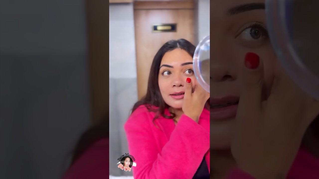 Eyebrow Microblading Experience at BrowMaster Studio Mumbai #shorts # microblading #eyebrow