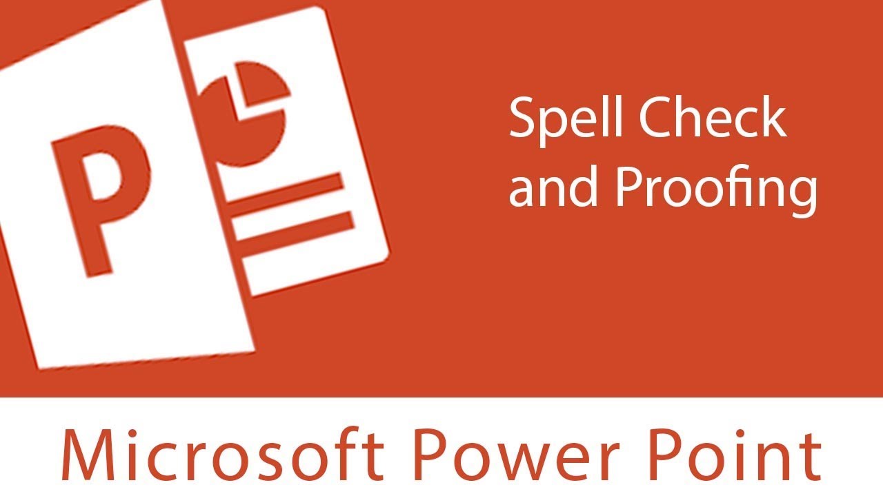 Powerpoint : Spell Check and Proofing | Modifying Proofing