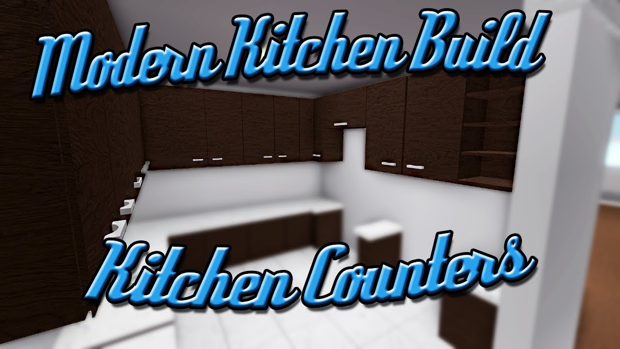 Roblox Studio | Modern Kitchen Build (Ep2): Cabinets