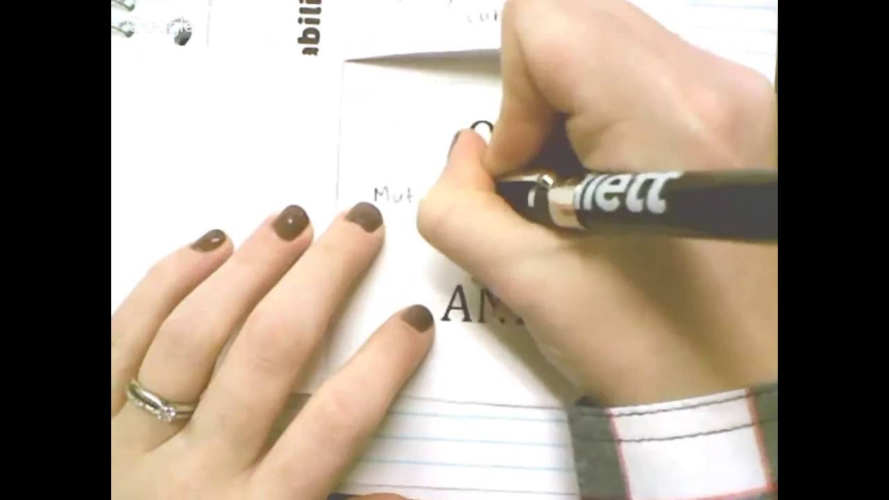 Probability Flow Chart Foldable