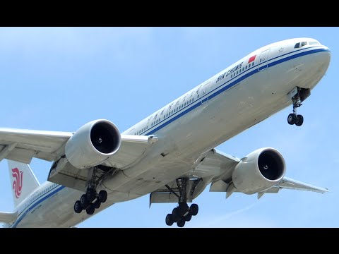 Air China 中国国际航空公司 Boeing 777-300ER [B-2045] landing in LAX