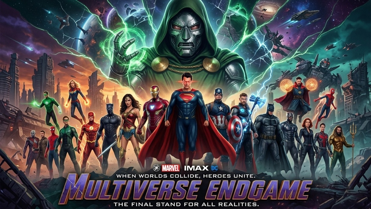 Marvel vs DC – The Ultimate Crossover | Doctor Doom Destroyed All Heroes (Full Fight)