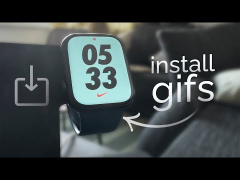 How to Install Gifs on Apple Watch (tutorial)