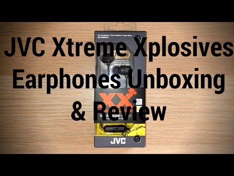 JVC Xtreme Xplosives Earphones Unboxing & Review (HA-FR202-B)