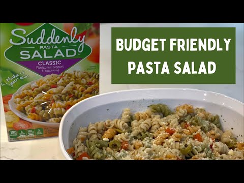 Betty Crocker Pasta Salad - Easy Side Dish on a Budget