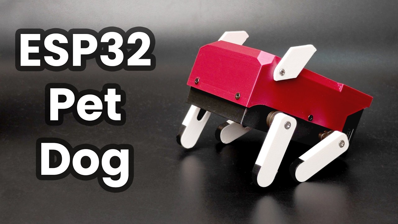 How I made this Voice-Controlled Robot Dog from Scratch