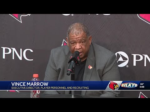UofL football introduces Vince Marrow as executive director of player personnel and recruiting