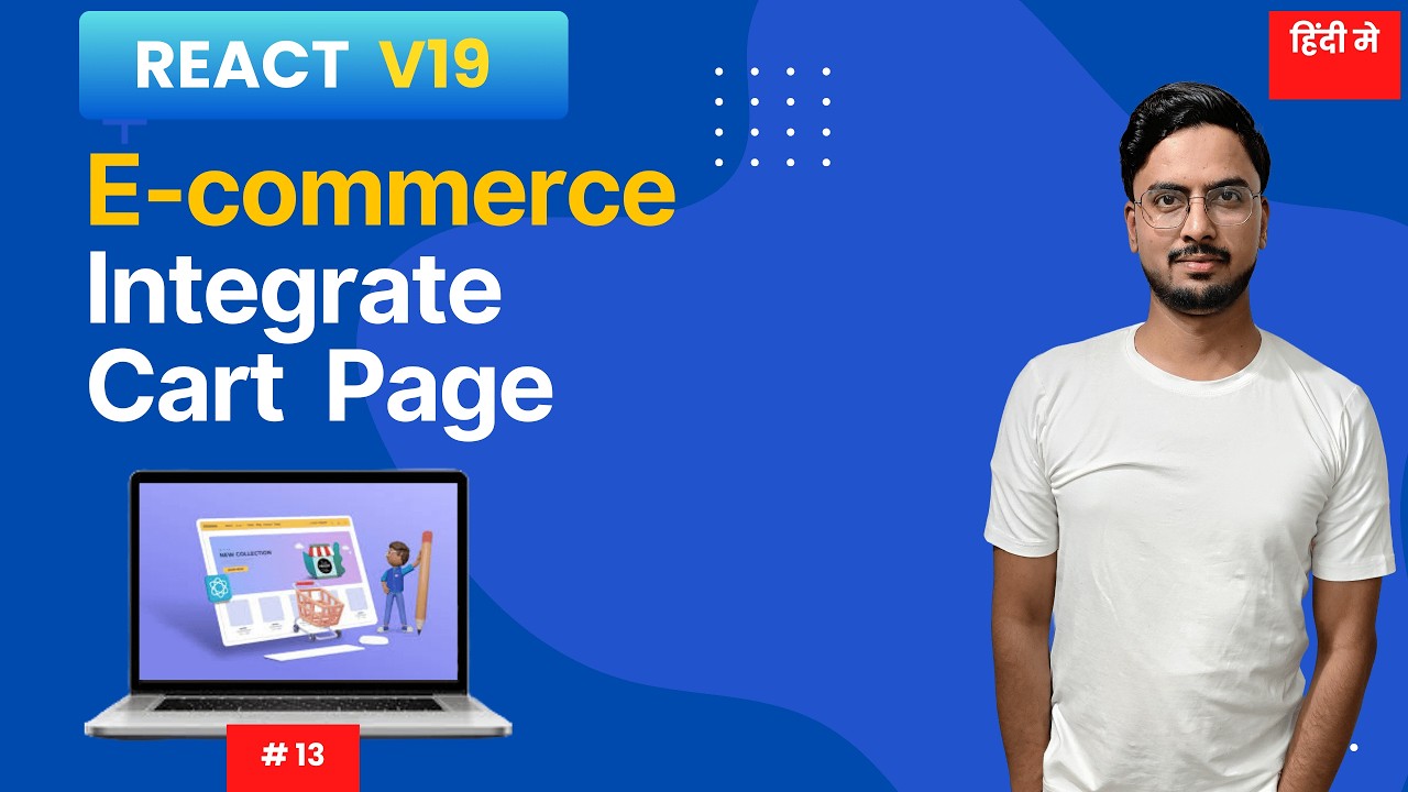 #13: Build Cart Page in React eCommerce App (Beginner to Pro)