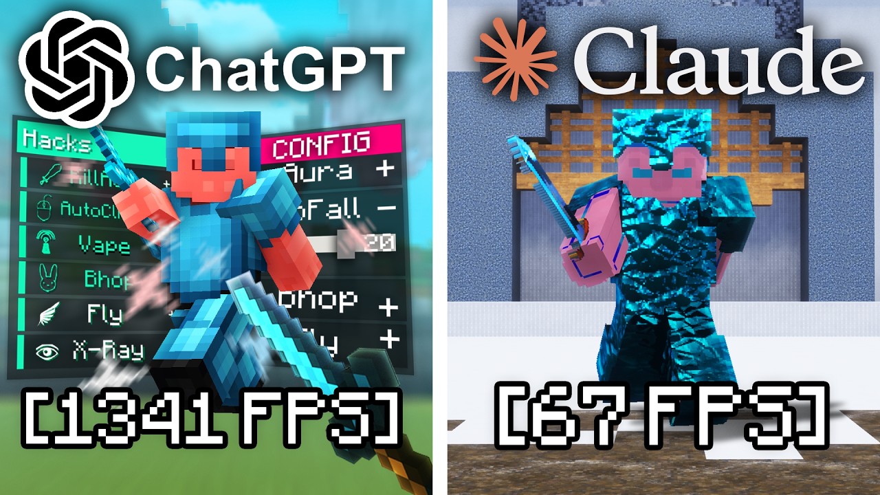 ChatGPT vs Claude Make Minecraft Client From Scratch