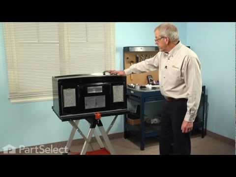 Microwave Repair - Replacing the Air Filter (Whirlpool Part # 56001069)