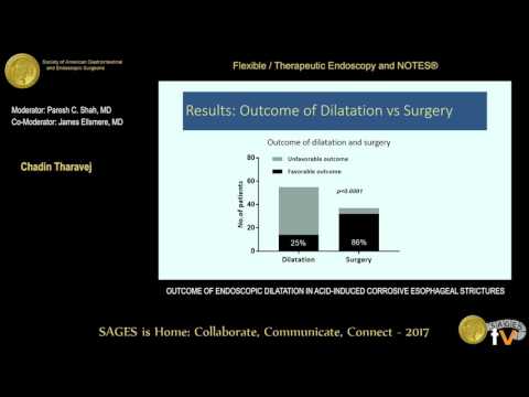 Outcome of endoscopic dilatation in acid-induced corrosive esophageal strictures
