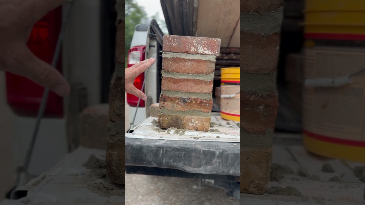 How to get the right mortar color.