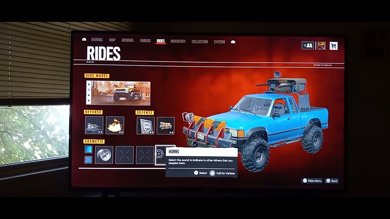 For Ubisoft Support. Far Cry 6 vehicle bug.