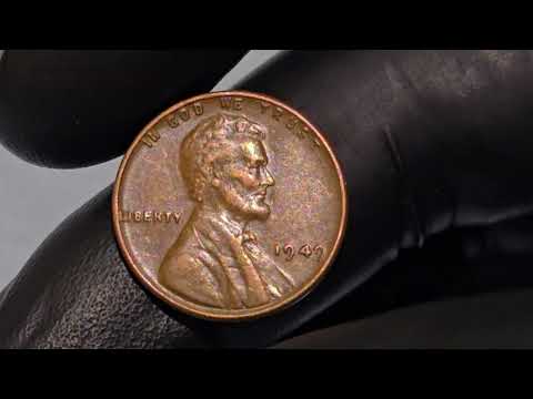 1949 WHEAT PENNY COIN || AMERICA