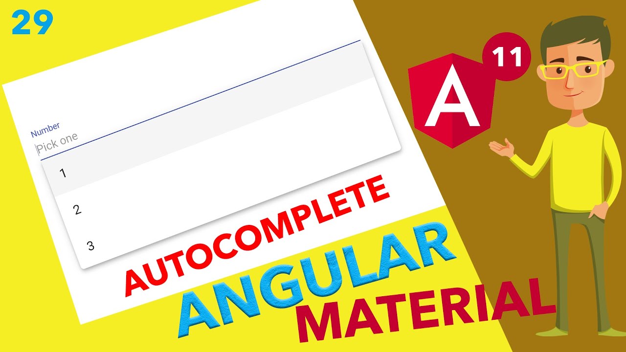 🔴 Angular 11 Tutorial  || Autocomplete Angular Material || Ujjwal Technical Tips