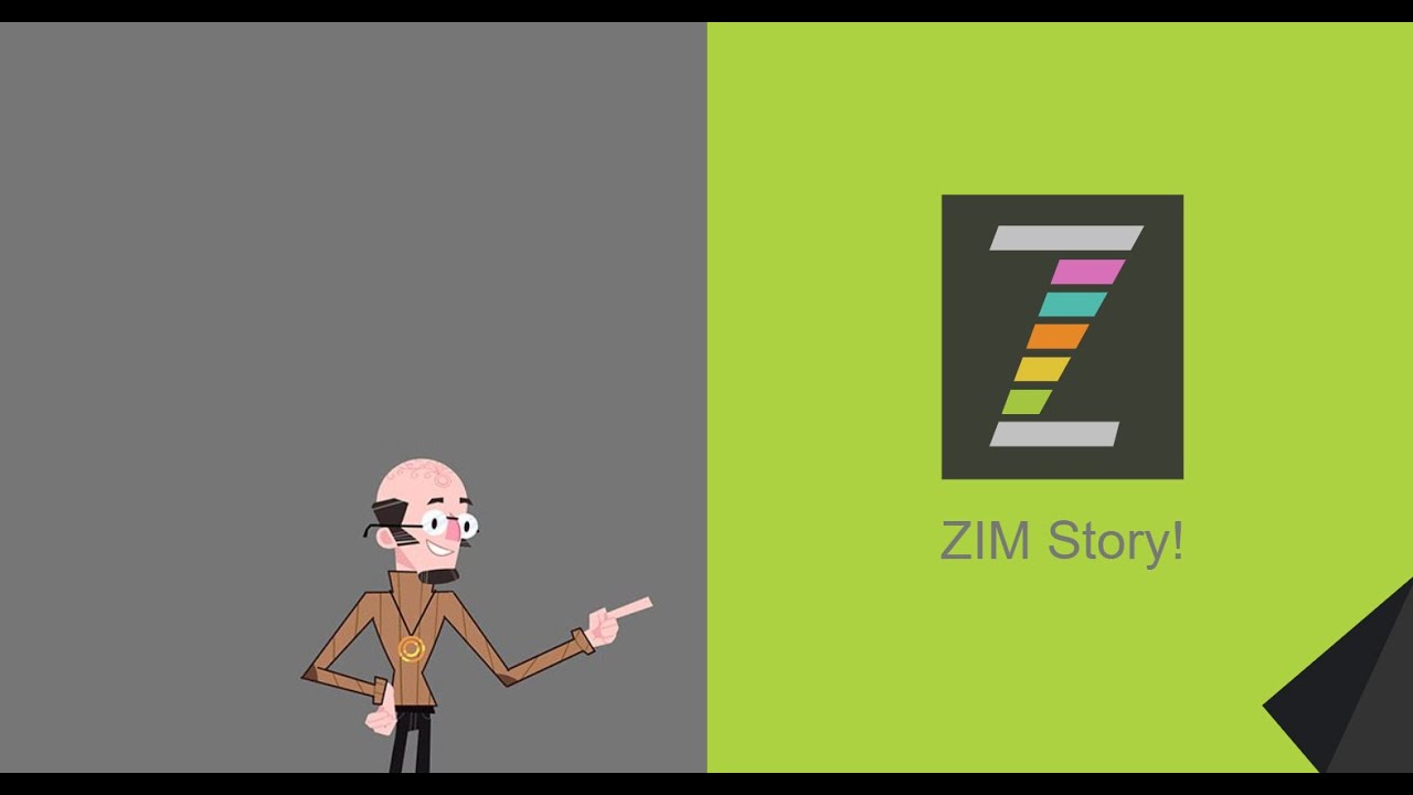 ZIM Story!  An Interactive Intro to Coding Creativity on the Canvas with JavaScript and ZIMjs