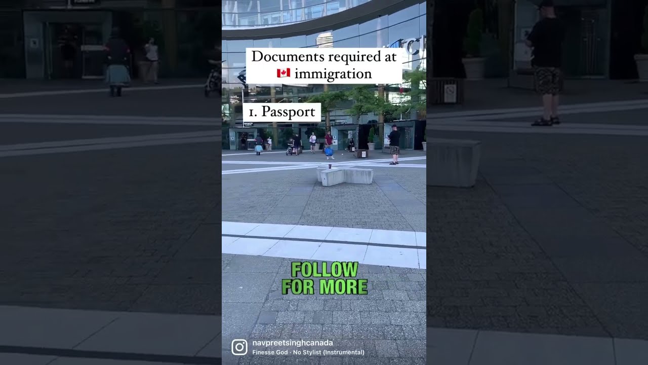 Documents required at Canadian🇨🇦🇨🇦 Airport | Navpreet Singh Canada