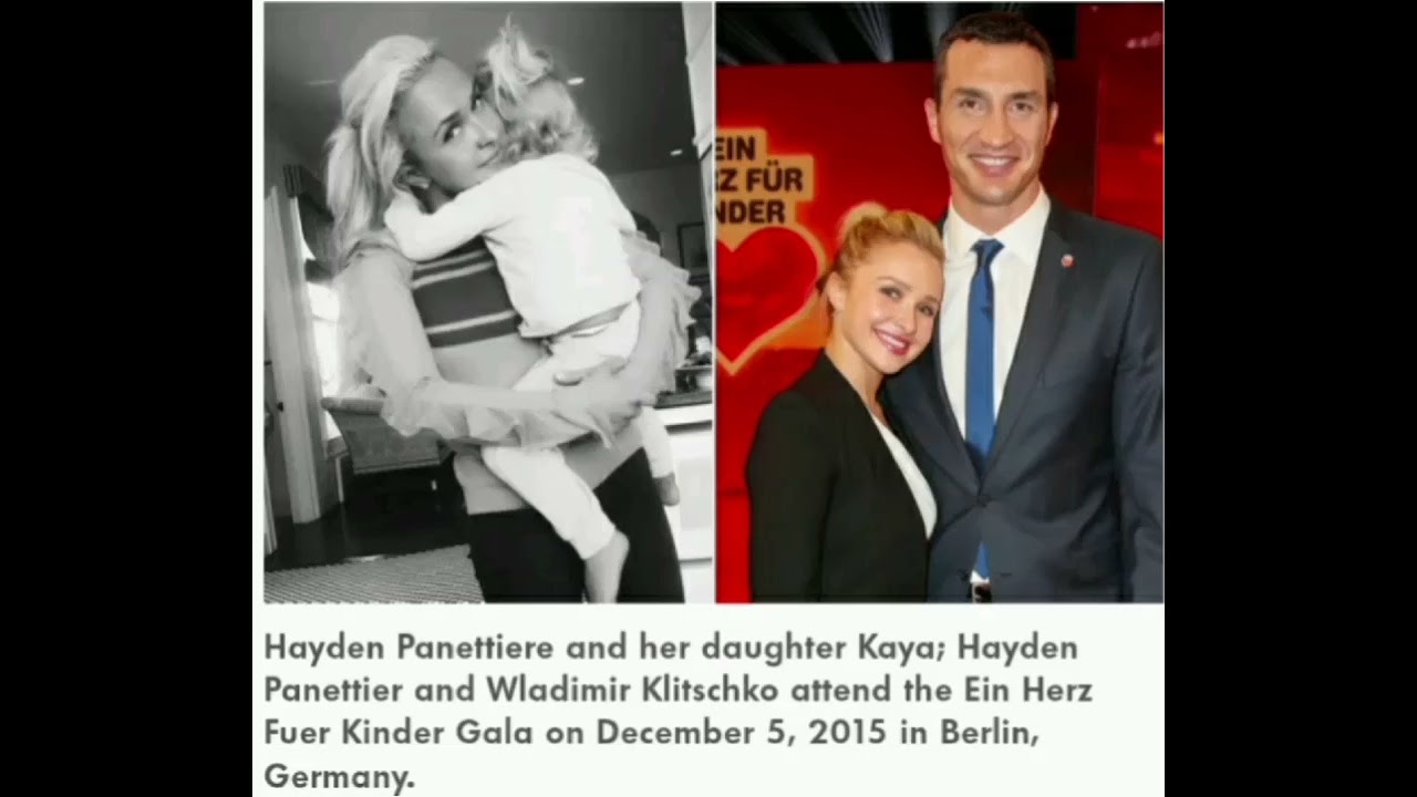 Hayden Panettiere's Daughter, Kaya Evdokia with Wladimir Klitschko