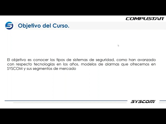 SYSCOM: COMPUSTAR-BASIC-ON-SYSCOM - Curso Basico de Alarmas Vehiculares: Compustar Basic Online