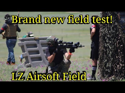 Brand New Airsoft Field- LZ Airsoft Gameplay